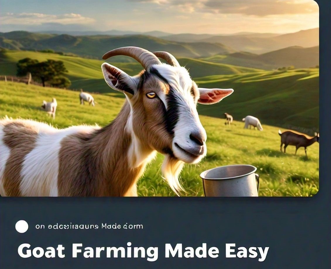 🐐 Goat Farming Web App | Goat Farming